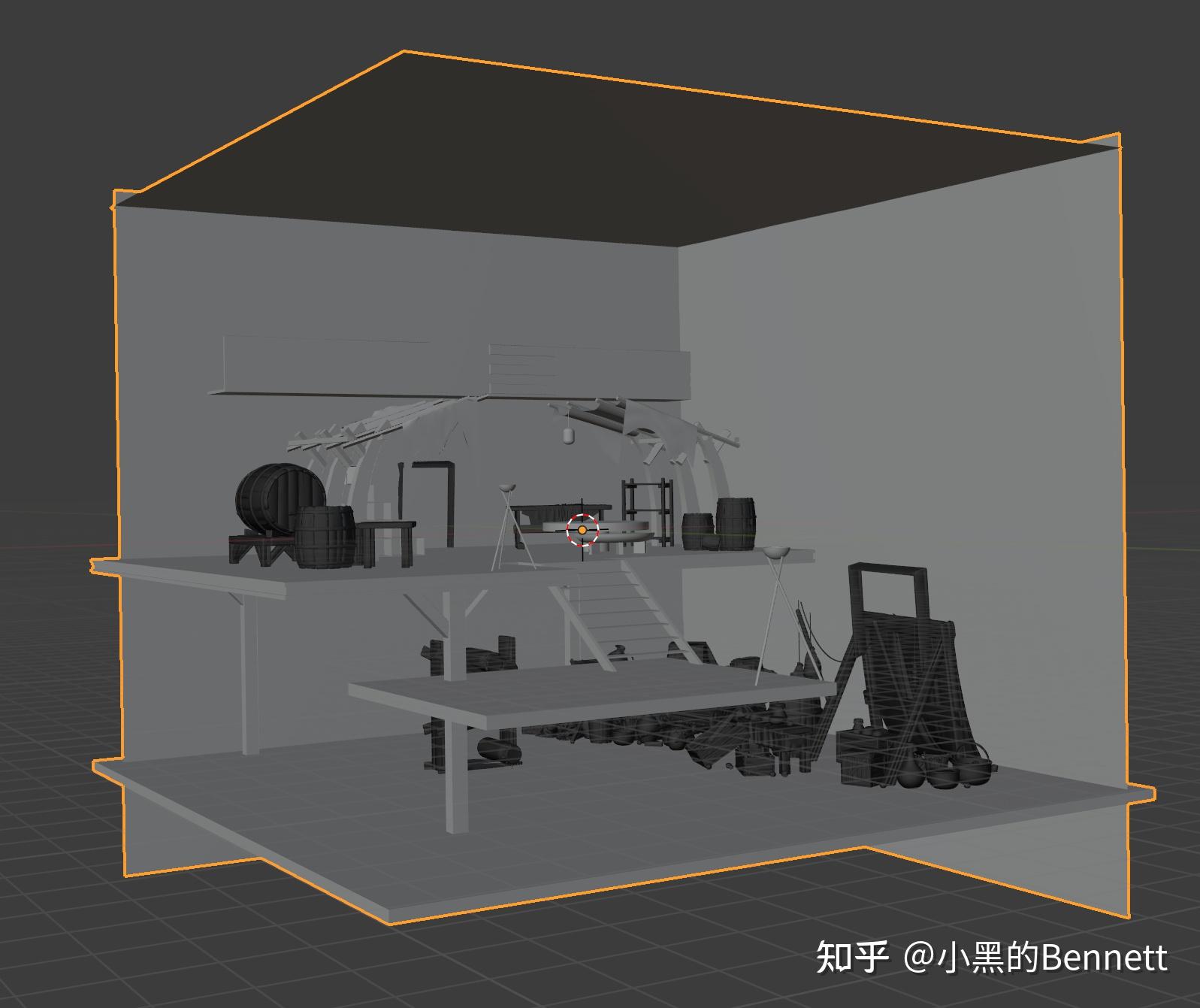 .OBJ在Maya中导出在Blender导入后怎么分离，概念设计3D辅助Maya到Blender的使用过渡 - 知乎