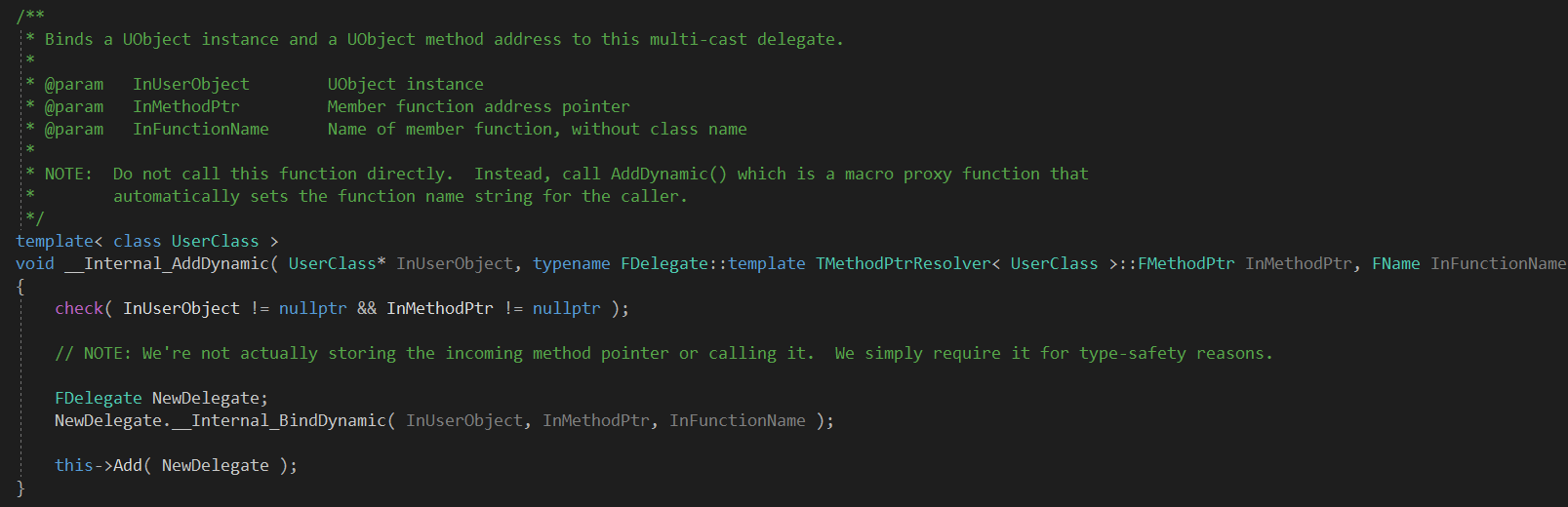 UE4中的委托及实现原理 - 知乎