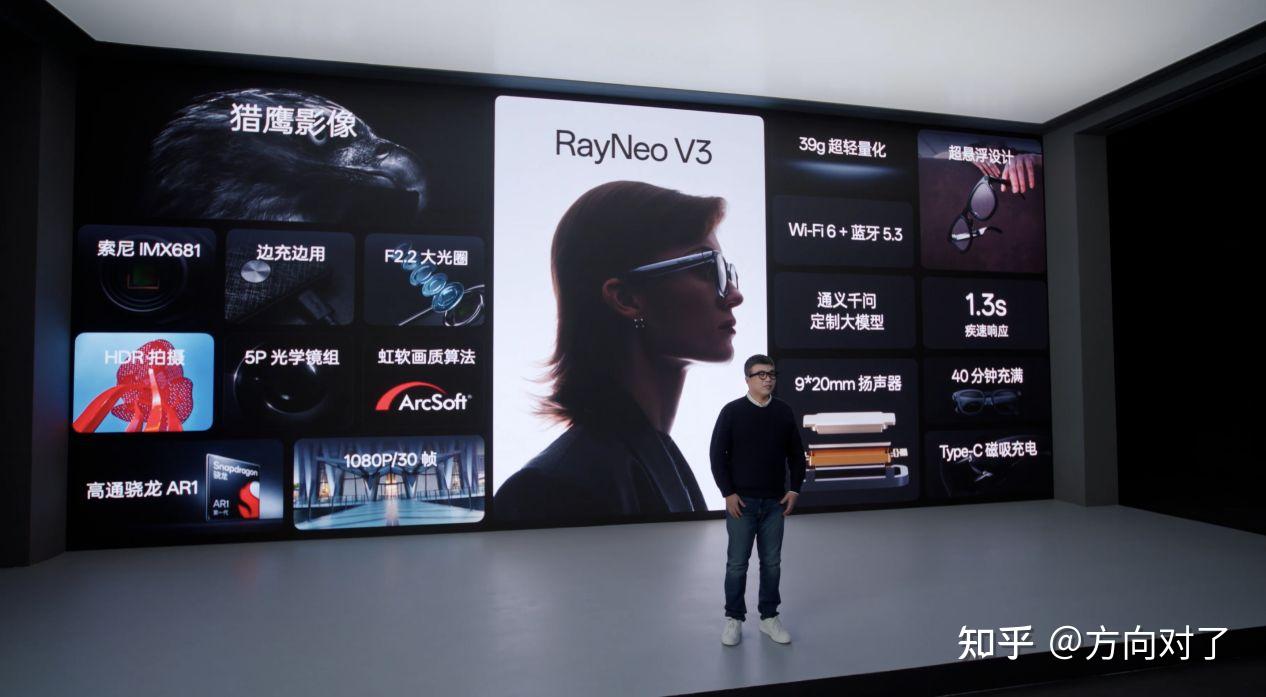 Meta最强对手出现？雷鸟V3 AI拍摄眼镜现货上市：1799元 - 知乎