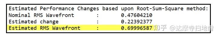 ZEMAX | 详解公差分析中的Root Sum Square (RSS) - 知乎