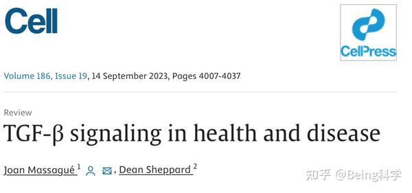Cell综述：TGF-β信号在健康和疾病中的作用 - 知乎