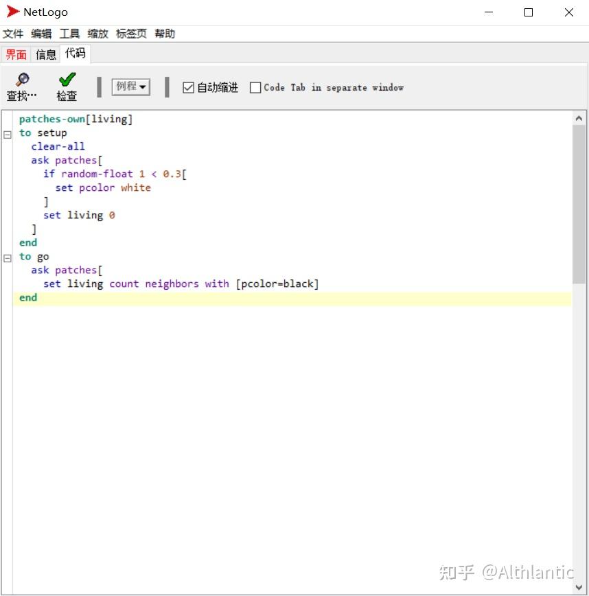 NetLogo的拓荒之路——生命游戏（Game of Life） - 知乎