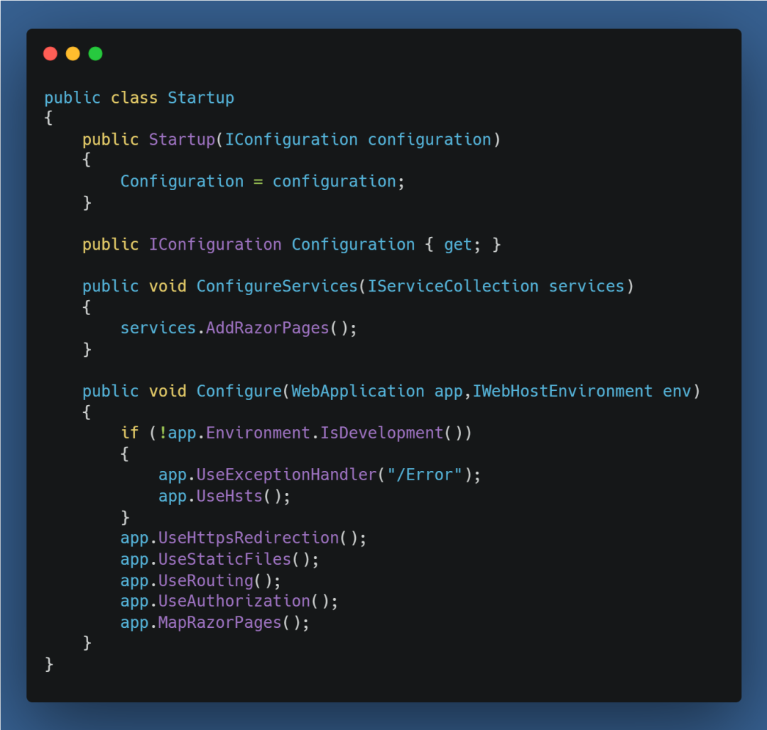 在 .NET 6 项目中使用 Startup.cs - 知乎