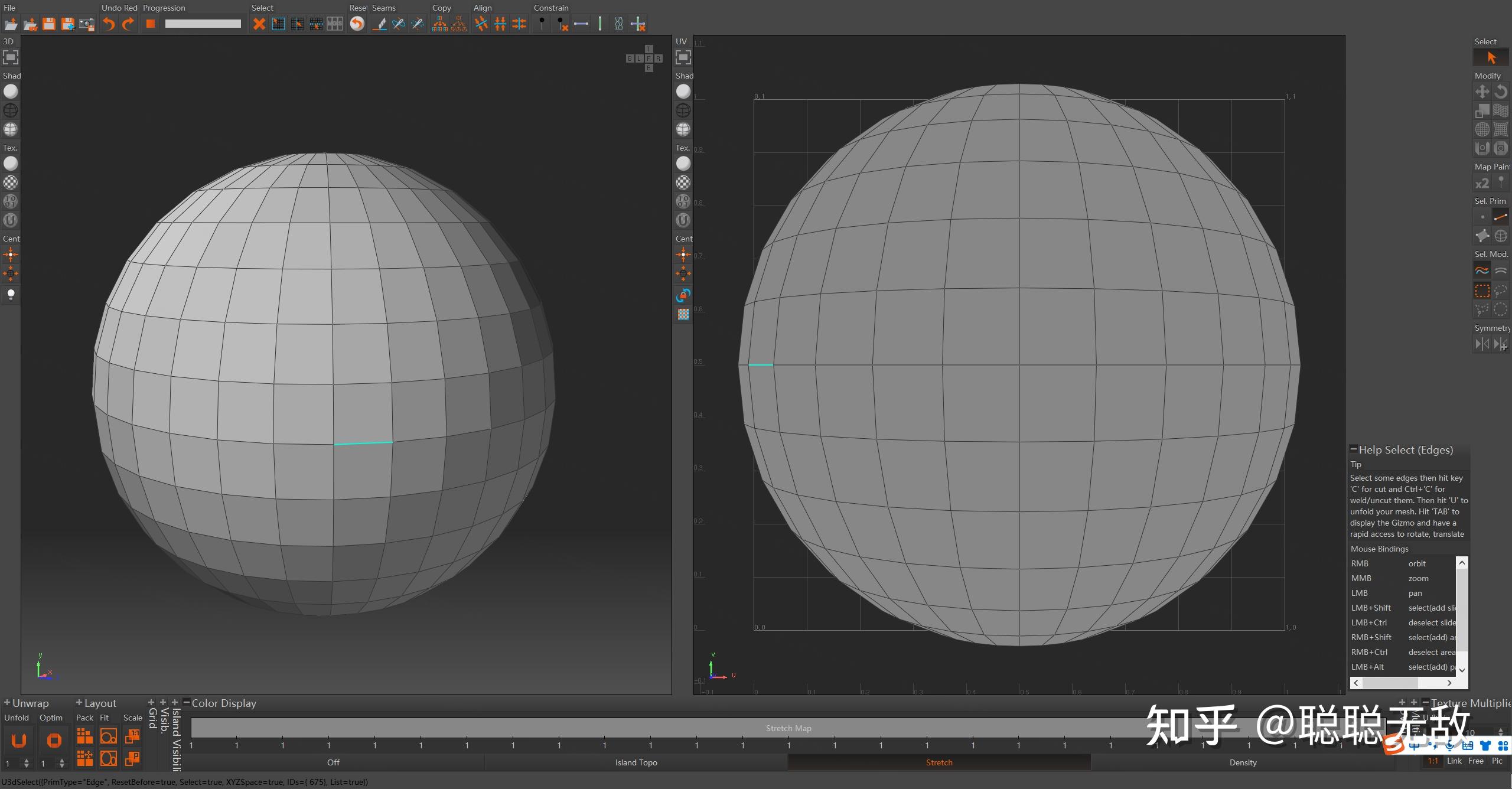 Unfold 3D/RizomUV 快速拆分UV - 知乎
