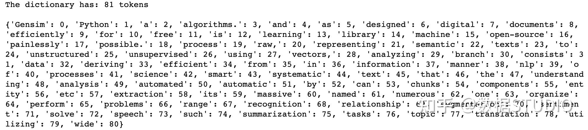 强大的 NLP 库 Gensim 进行文本分析 - 知乎