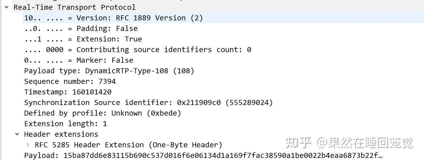 RTP报文详解 - 知乎
