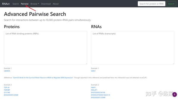 不容错过的RNA-蛋白结合全局预测数据库，快来试一下吧 - 知乎