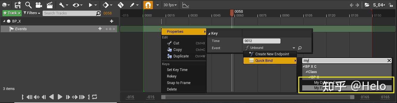 UE4中的动画编辑器 —— Sequencer in UE4 - 知乎