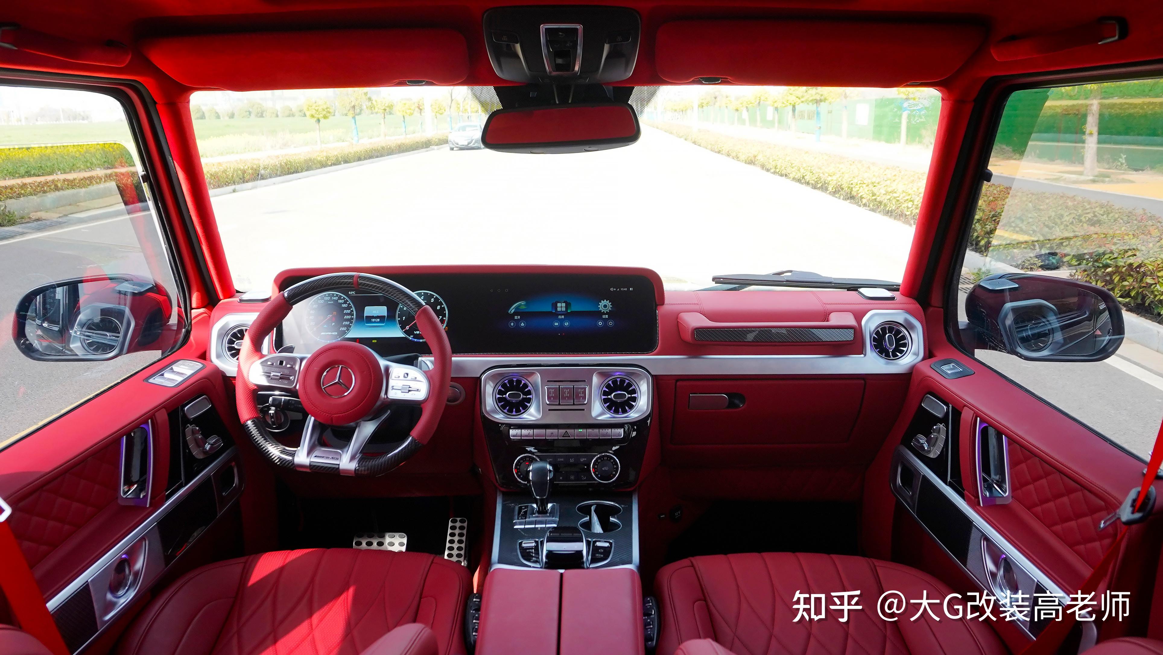 【大G老改新】17款G500升级新款G63外观与红色内饰，太爱了！ - 知乎