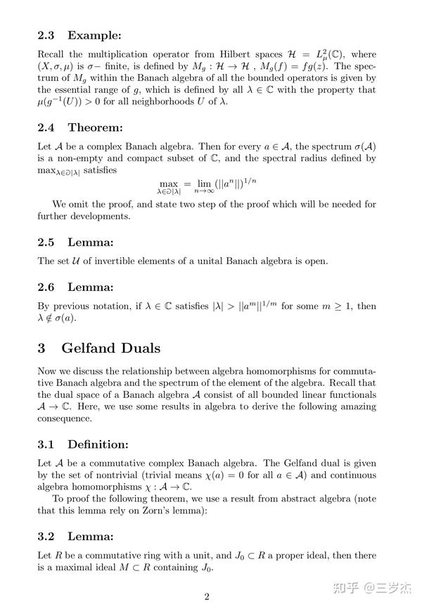6 Banach Algebra Gelfand Transform 6-banach-algebra-gelfand-transform