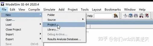使用Modelsim进行Verilog RTL仿真的步骤 - 知乎