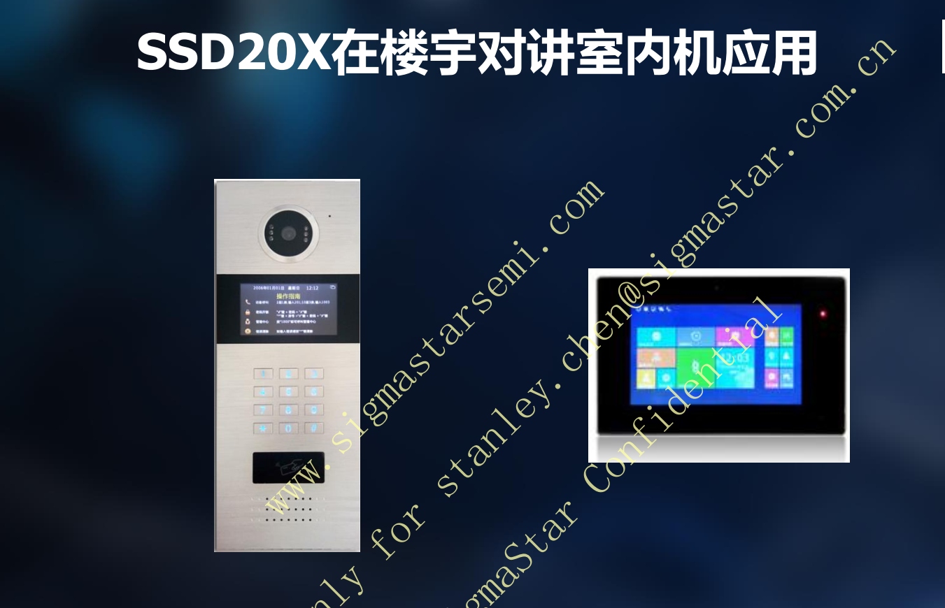 SigmaStar SSD201,SSD202D芯片在楼宇对讲系统的应用 - 知乎