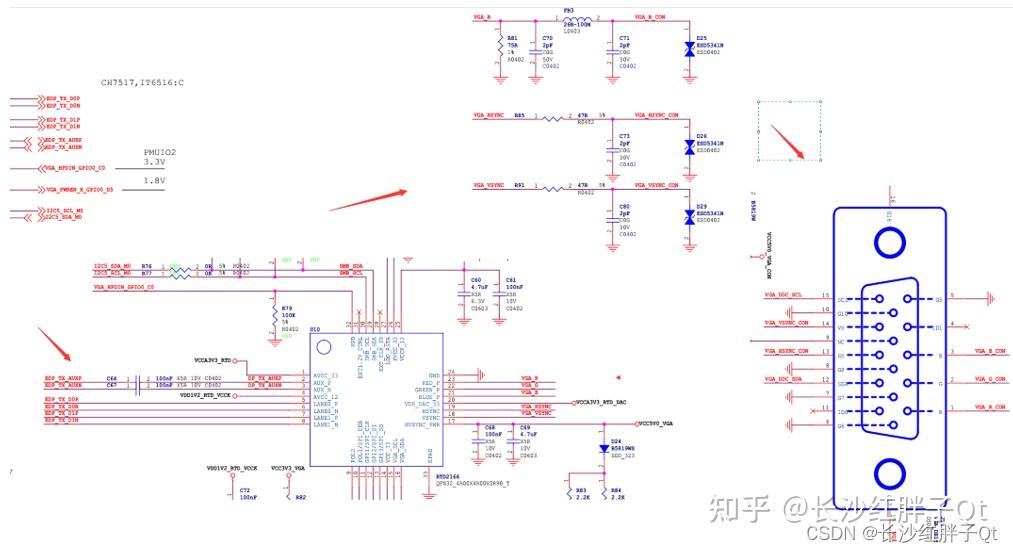 硬件开发笔记（十五）：RK3568底板电路VGA显示接口原理图分析 - 知乎
