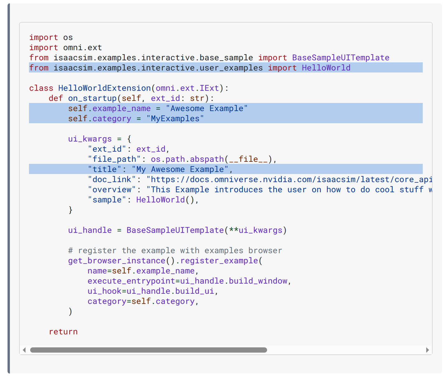 【Isaac Sim 5.1.0】Utilities - Templates - Custom Interactive Examples - 知乎