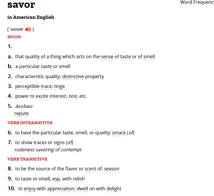 看着眼熟（一）（savor&savior&saver） - 知乎