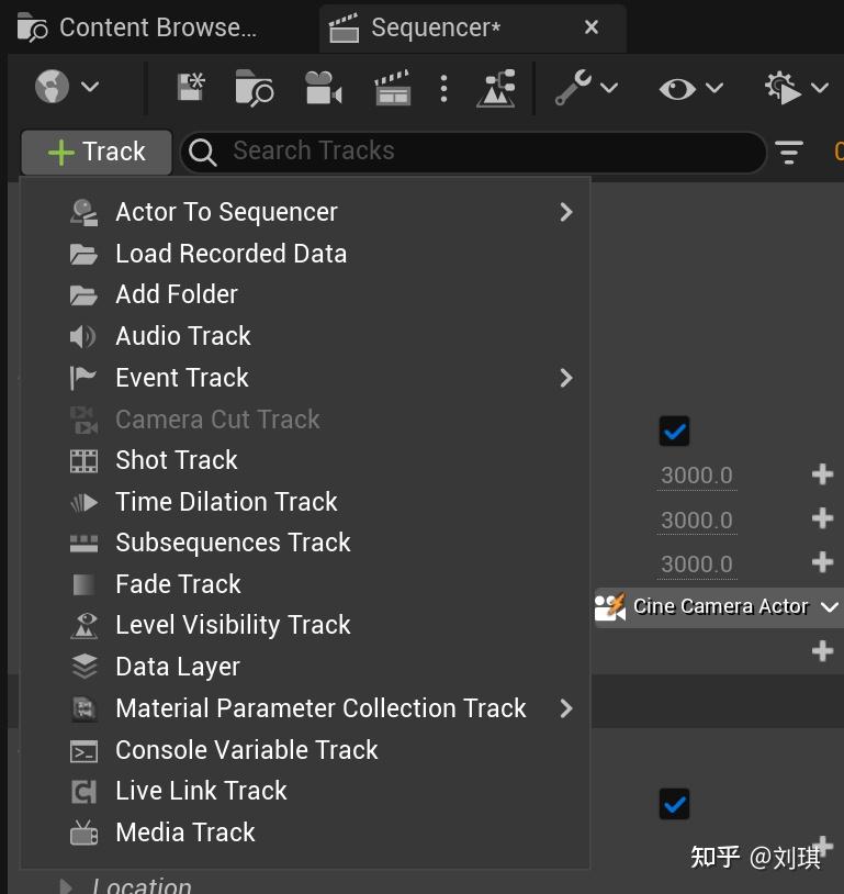 Unreal5 使用Blueprint操作和编辑sequence - 知乎