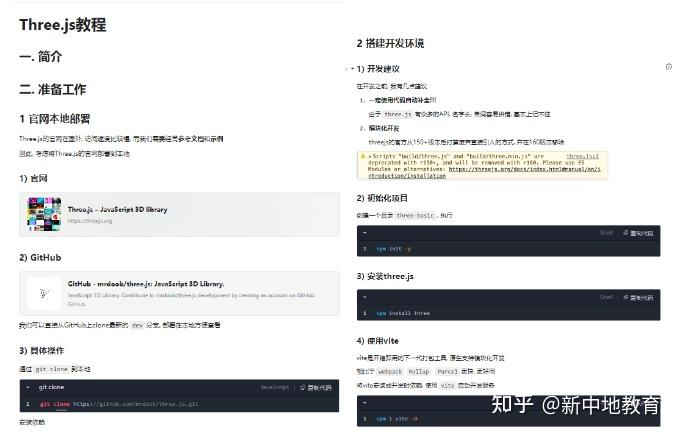 GIS开发为什么要学习threejs？threejs和cesium有什么区别？ - 知乎