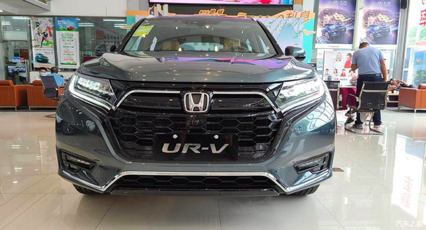 2020款本田UR-V到店实拍！银黛灰色车身比较精致，配适时四驱 - 知乎