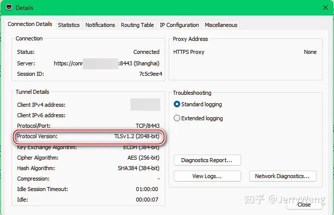 Big IP Edge Client 里的 TLSv1.2 - 知乎