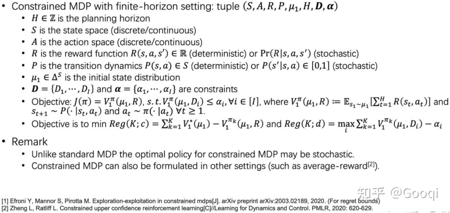 不同类型的MDP - 知乎