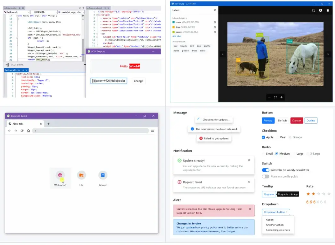 这绝对是个高手，一个用 C 开发的图形界面开发库 - 知乎
