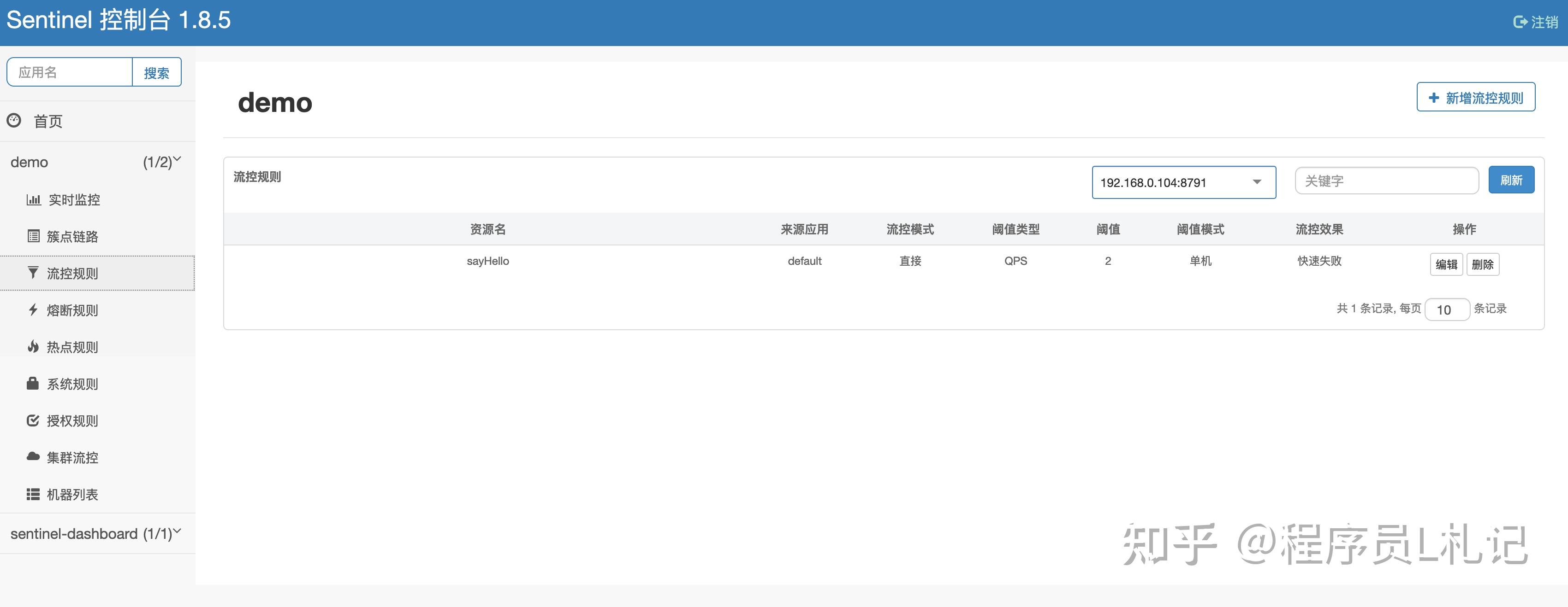 一篇文章彻底学会使用Spring Cloud Alibaba Sentinel - 知乎