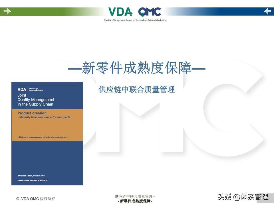 VDA-新零件成熟度保障MLA-培训 - 知乎