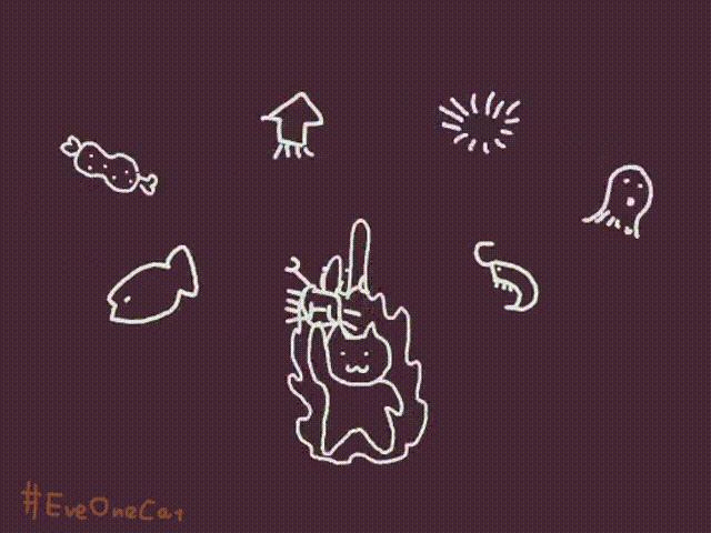 魔性猫猫everyday one cat 表情包 - 知乎