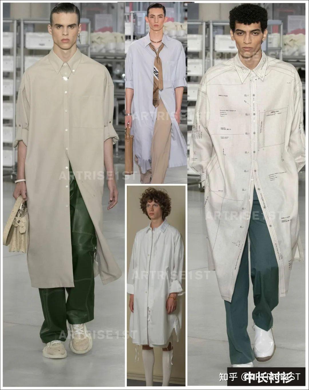 2024/25SS春夏男装秀场趋势&关键衬衫廓形 - 知乎