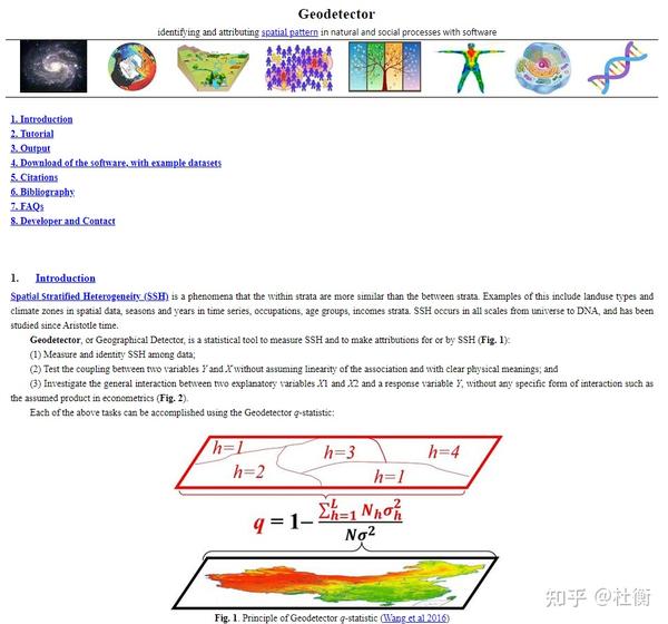 地理探测器(GeoDetector)原理及其实现 - 知乎