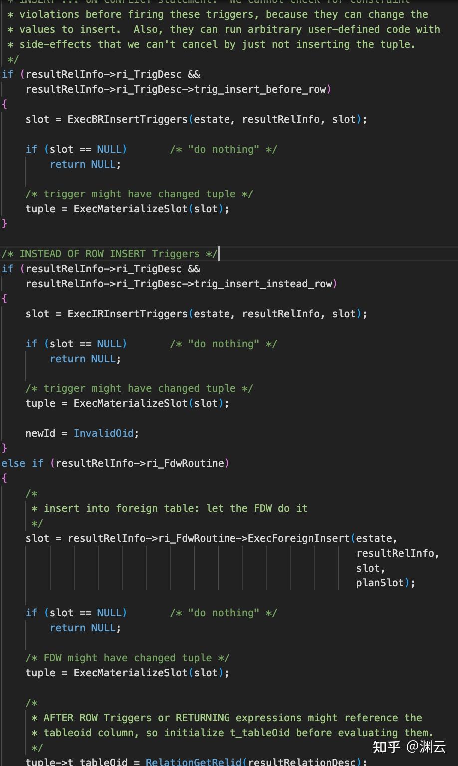 PostgreSQL Insert 