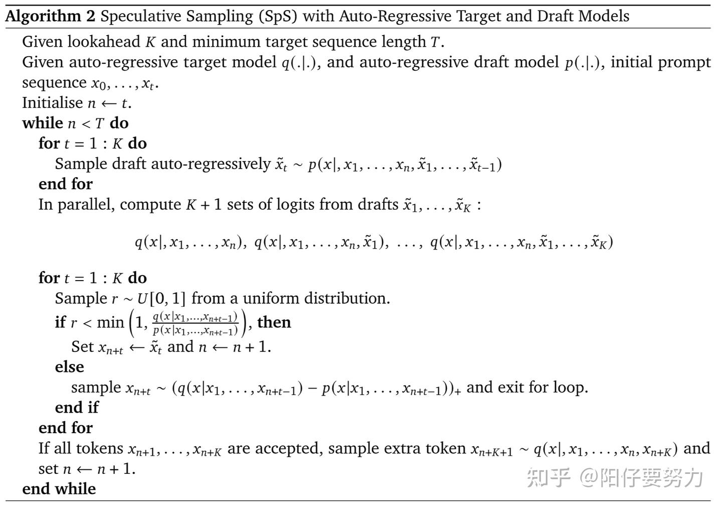 Accelerating Large Language Model Decoding with Speculative Sampling - 知乎