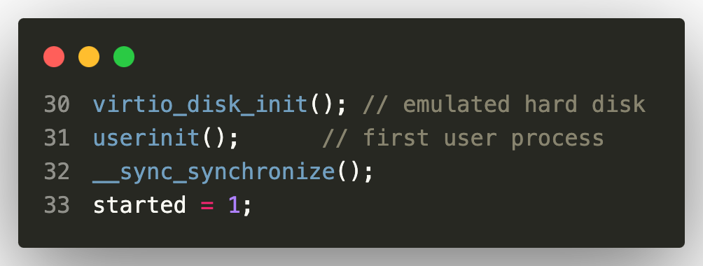 XV6操作系统入门系列(2024)-04-第一个进程 - 知乎