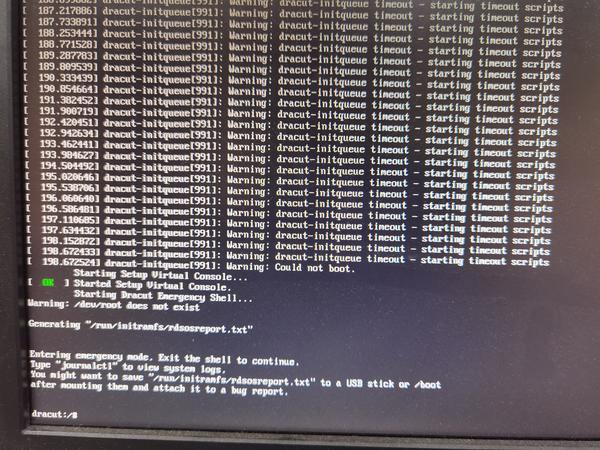 Warning Dracut Initqueue Timeout 知乎