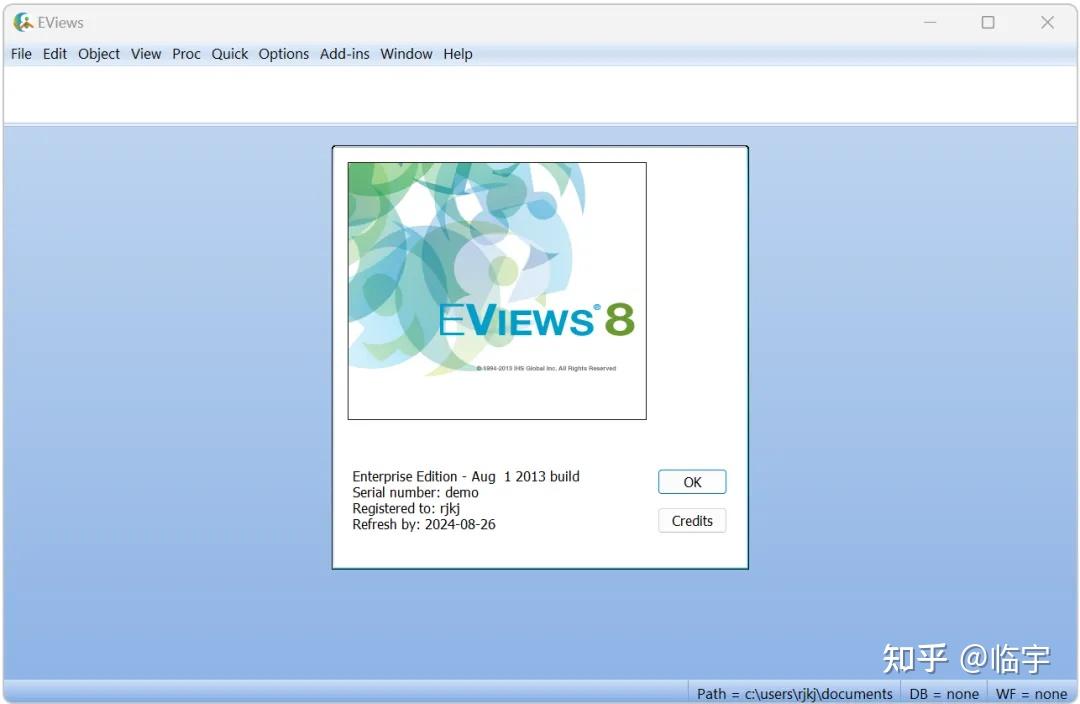 EViews 8.0 安装包下载、软件安装教程 - 知乎