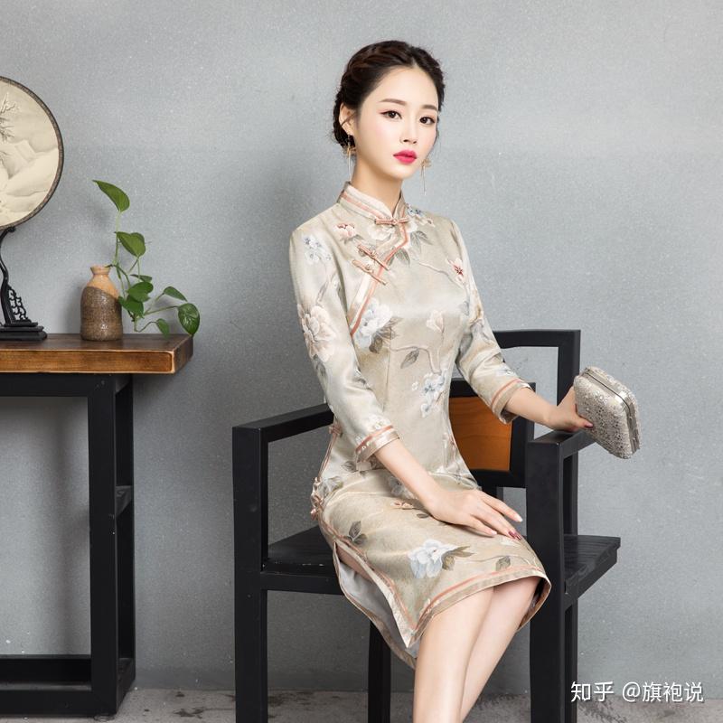 旗袍裙摆的开叉设计,你知道为什么吗? 知乎