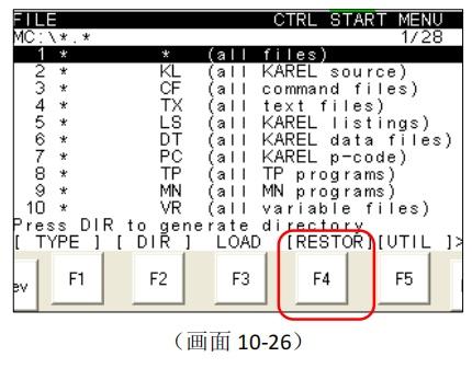 FANUC机器人程序员教材--第十章 备份/加载 - 知乎
