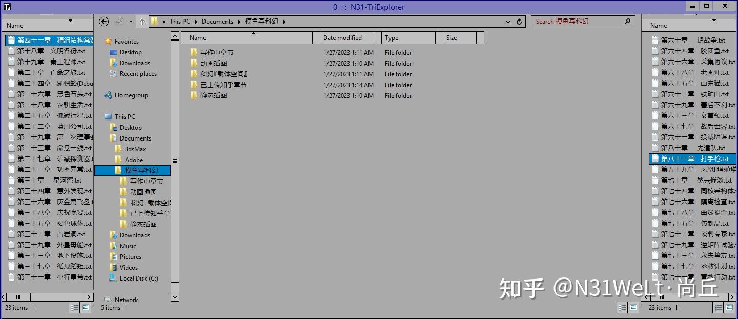 N31-TriExplorer V1.1 轻型、多窗口文件管理器(操作习惯与原生文件管理器相同、可分组、颜色标记) - 知乎