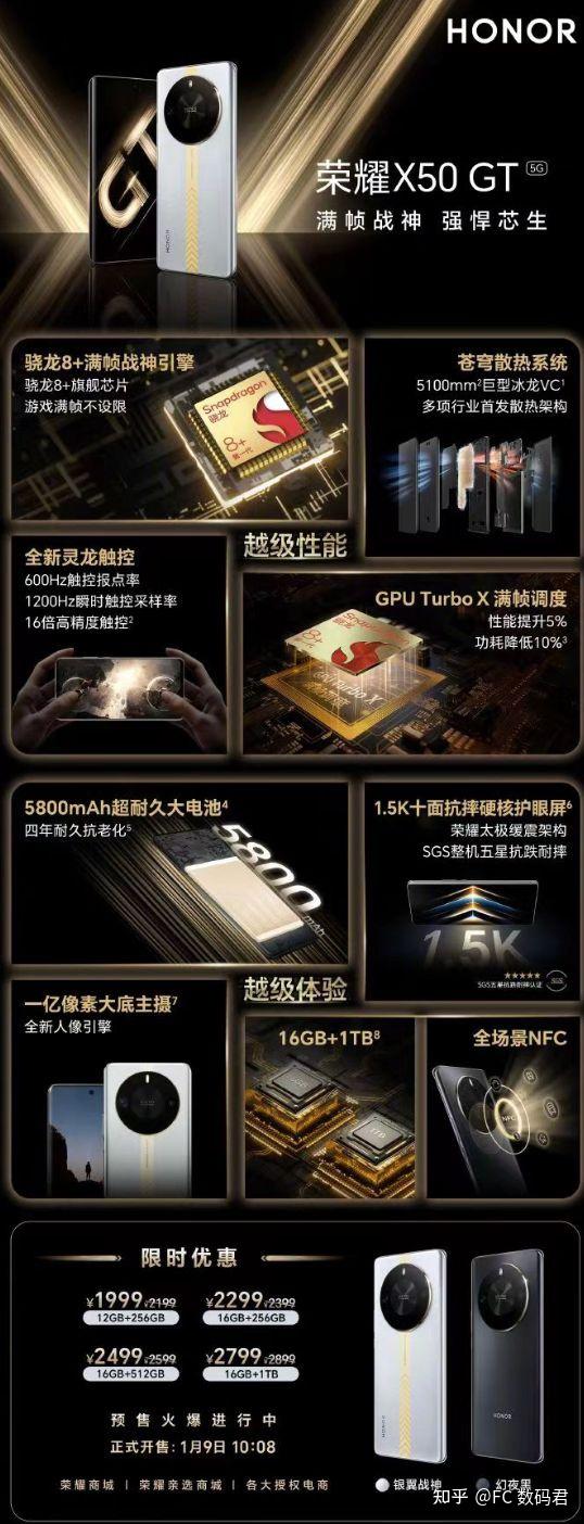 荣耀X50GT值得购买吗？ - 知乎