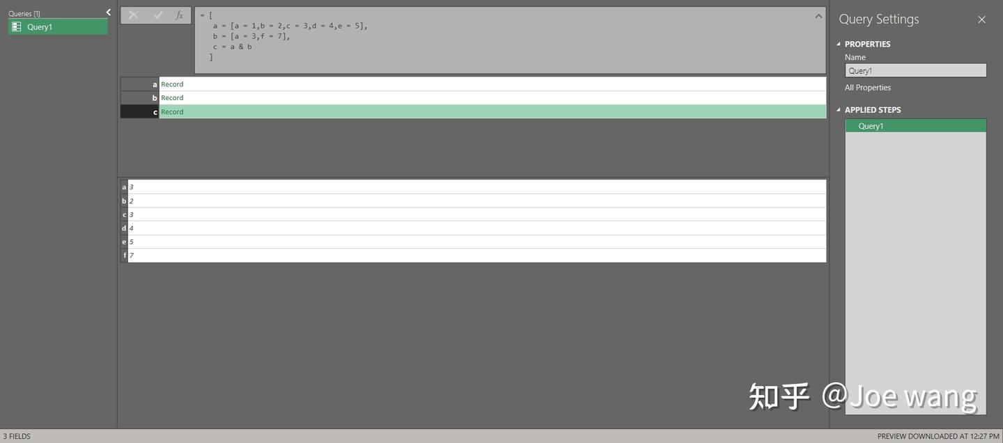 Power Query-M函数基础：再议列表、记录和表格 - 知乎