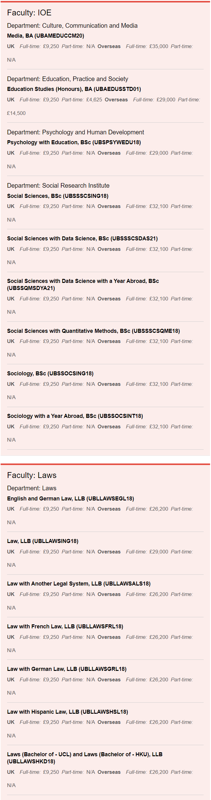 UCL居然破天荒宣布下调学费，23fall G5学费变化完整盘点！ - 知乎