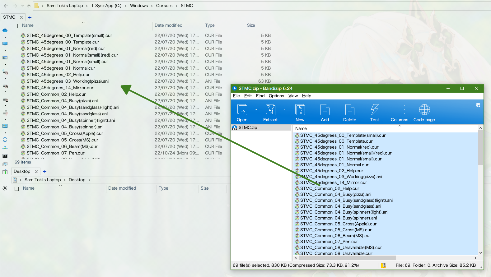 黑暗降临你的电脑！将原神音效+鼠标指针+字体应用至 Windows 系统 - 知乎