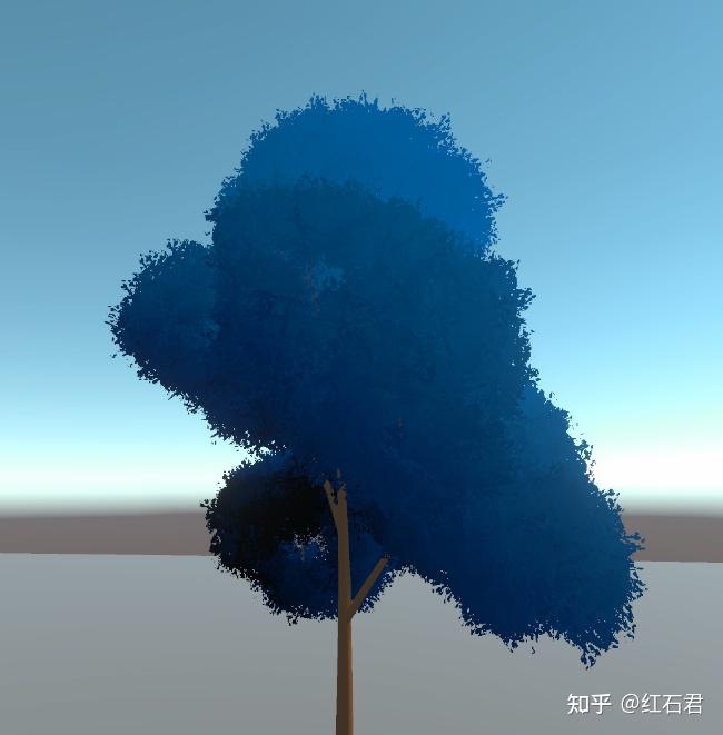 做一个简单的风格化树 - 知乎
