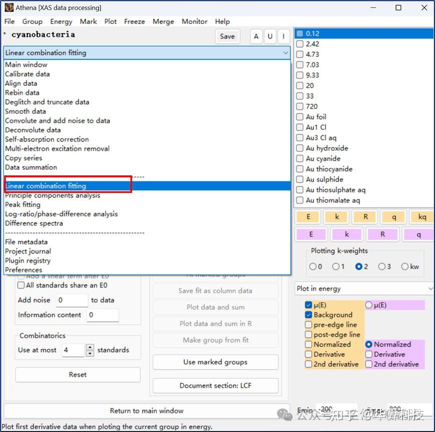 同步辐射XAFS半定量分析工具：Athena与XAS-PCA/LCF性能比较 - 知乎