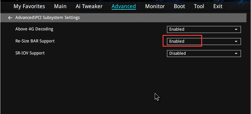 英特尔显卡开启Resizable Bar/Resize Bar方法 - 知乎