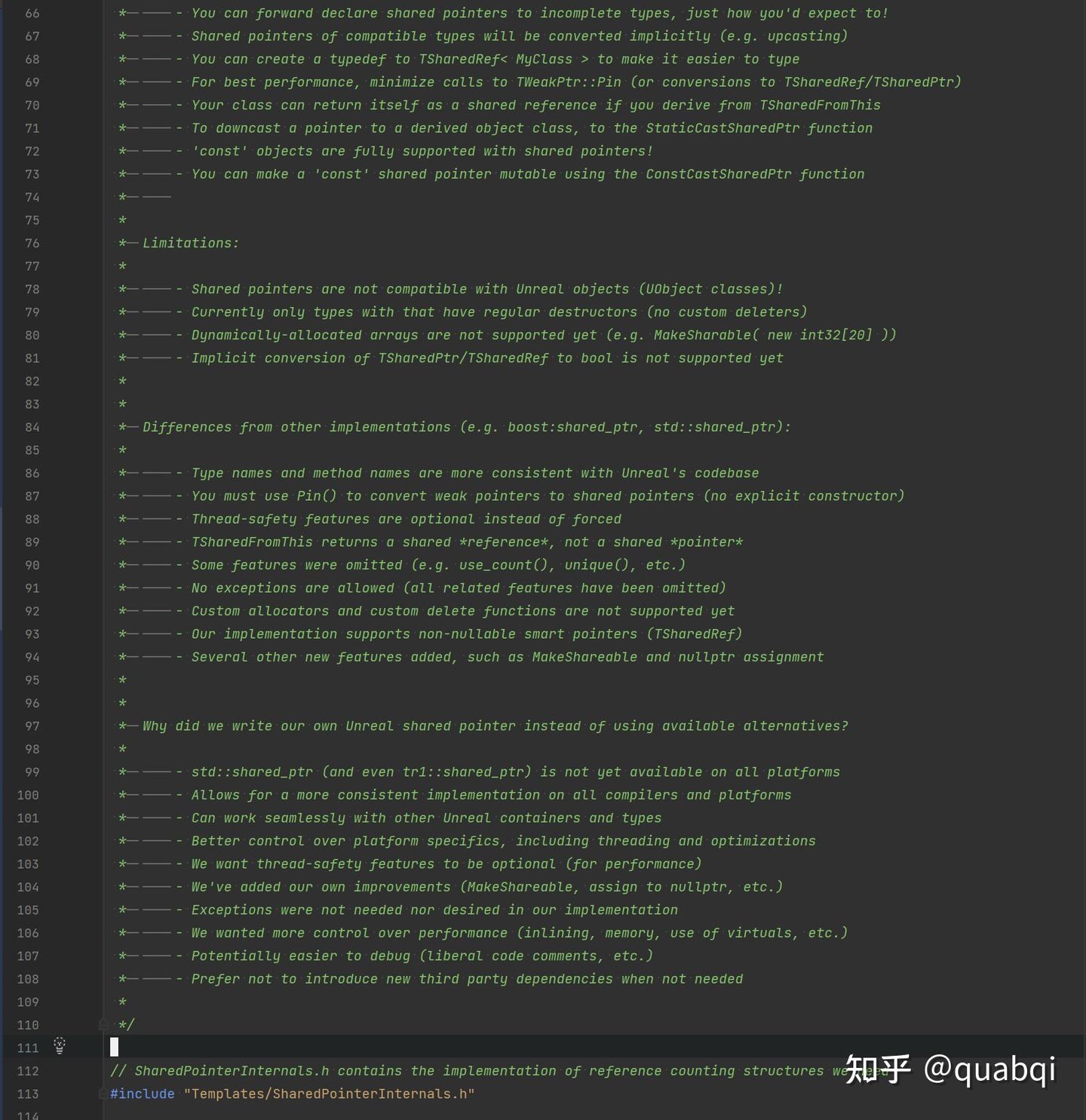 UE4的智能指针 TSharedPtr - 知乎
