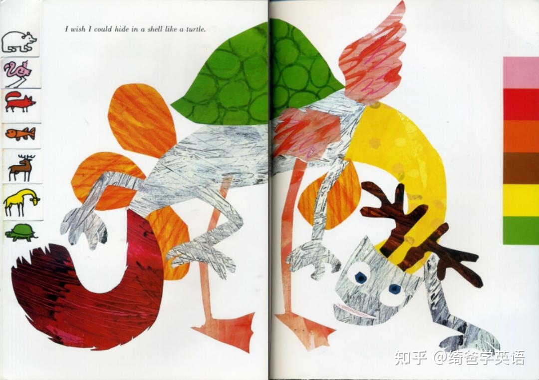 英语启蒙：绘本精读+手工游戏~The Mixed-Up Chameleon - 知乎
