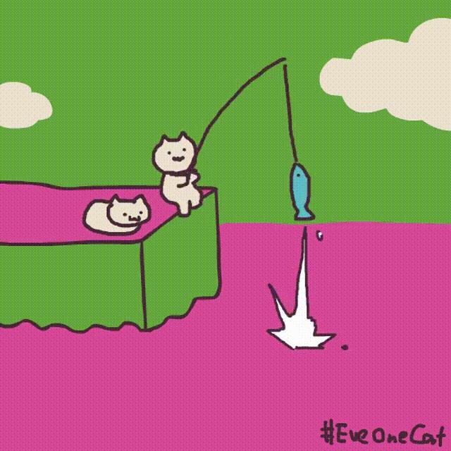 魔性猫猫everyday one cat 表情包 - 知乎