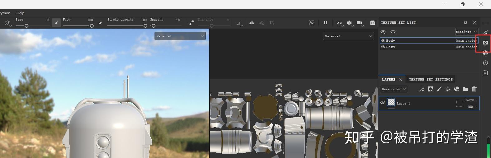 [Substance 3d painter]材质和遮罩 - 知乎