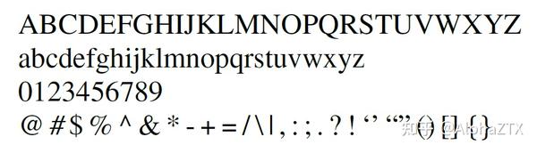 【字体的故事】Times New Roman - 知乎